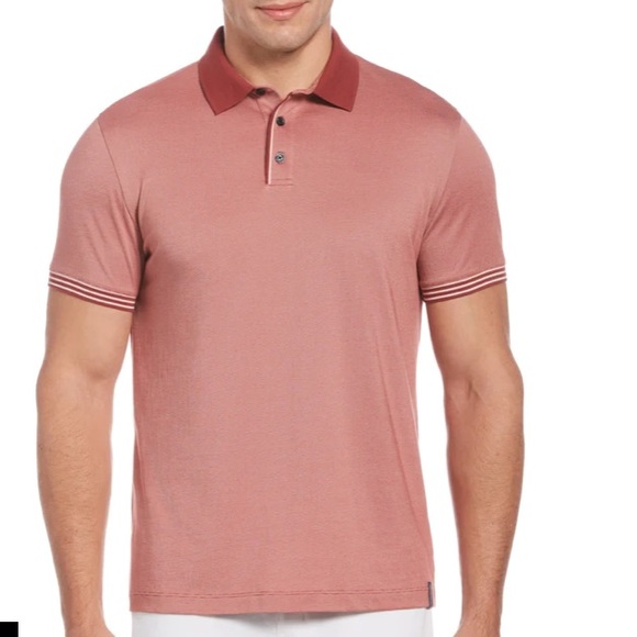 Perry Ellis | Shirts | New Perry Ellis Icon Polo In Marsala Sizexxl ...